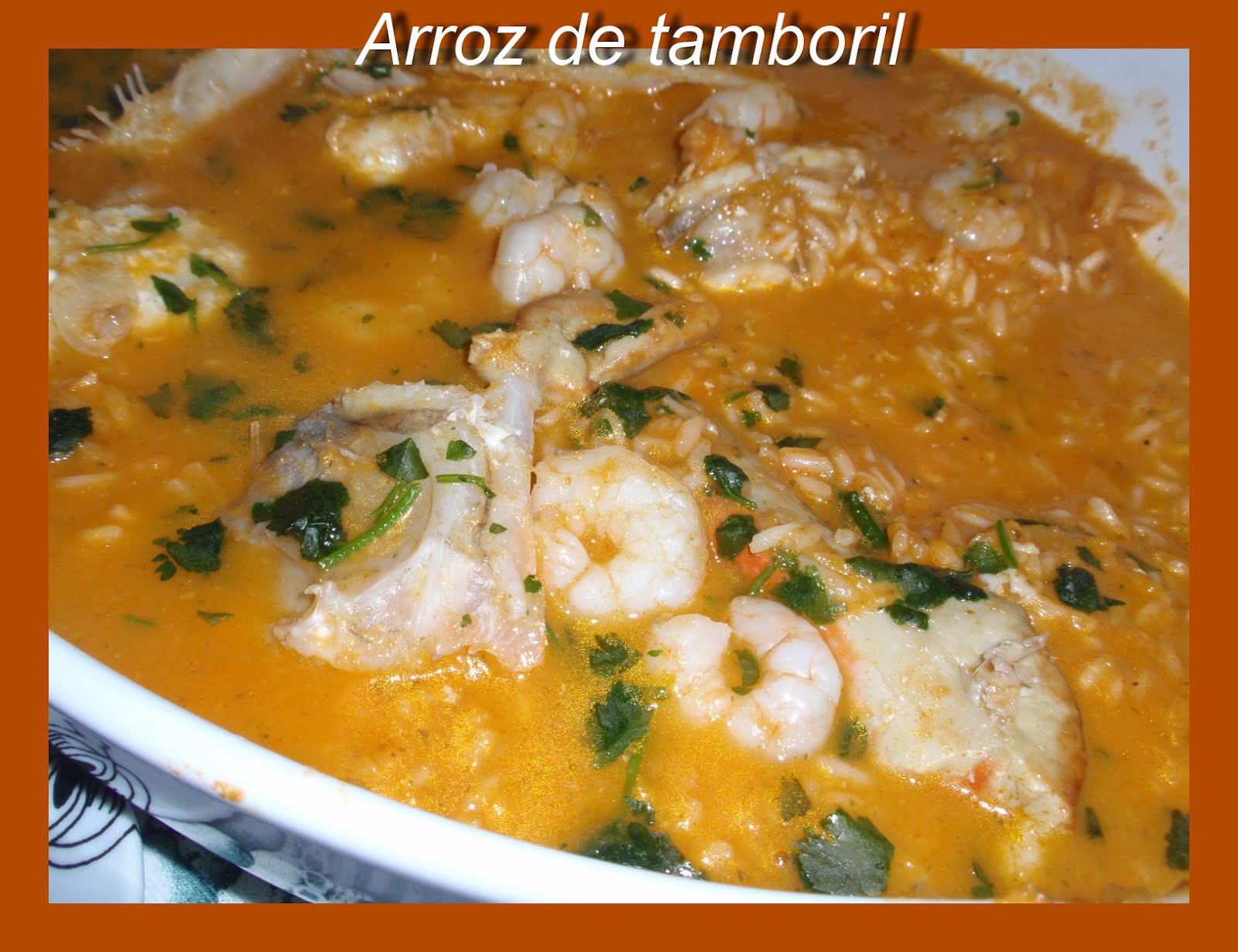 DoceMaisouMenos: ARROZ DE TAMBORIL