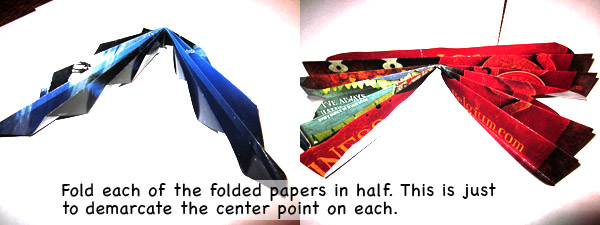 Mama's Little Muse: Quick Butterfly Craft from magazine pages