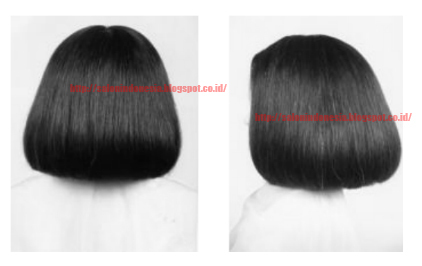 Salon: Pemangkasan Datar Pola Garis Pangkas Lurus (Solid Form ...