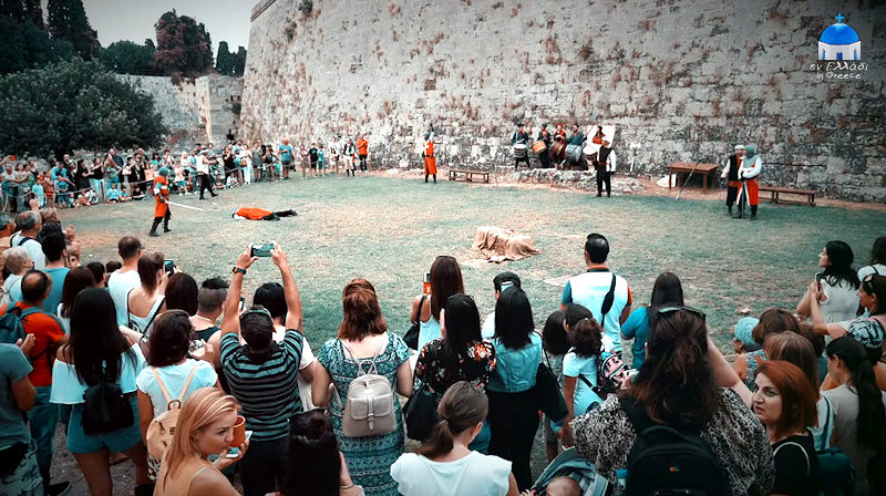 ΜΕΣΑΙΩΝΙΚΟ ΦΕΣΤΙΒΑΛ ΡΟΔΟΥ ΣΤΟ ΚΑΣΤΡΟ ΤΩΝ ΙΠΠΟΤΩΝ - Rhodes - Medieval ...