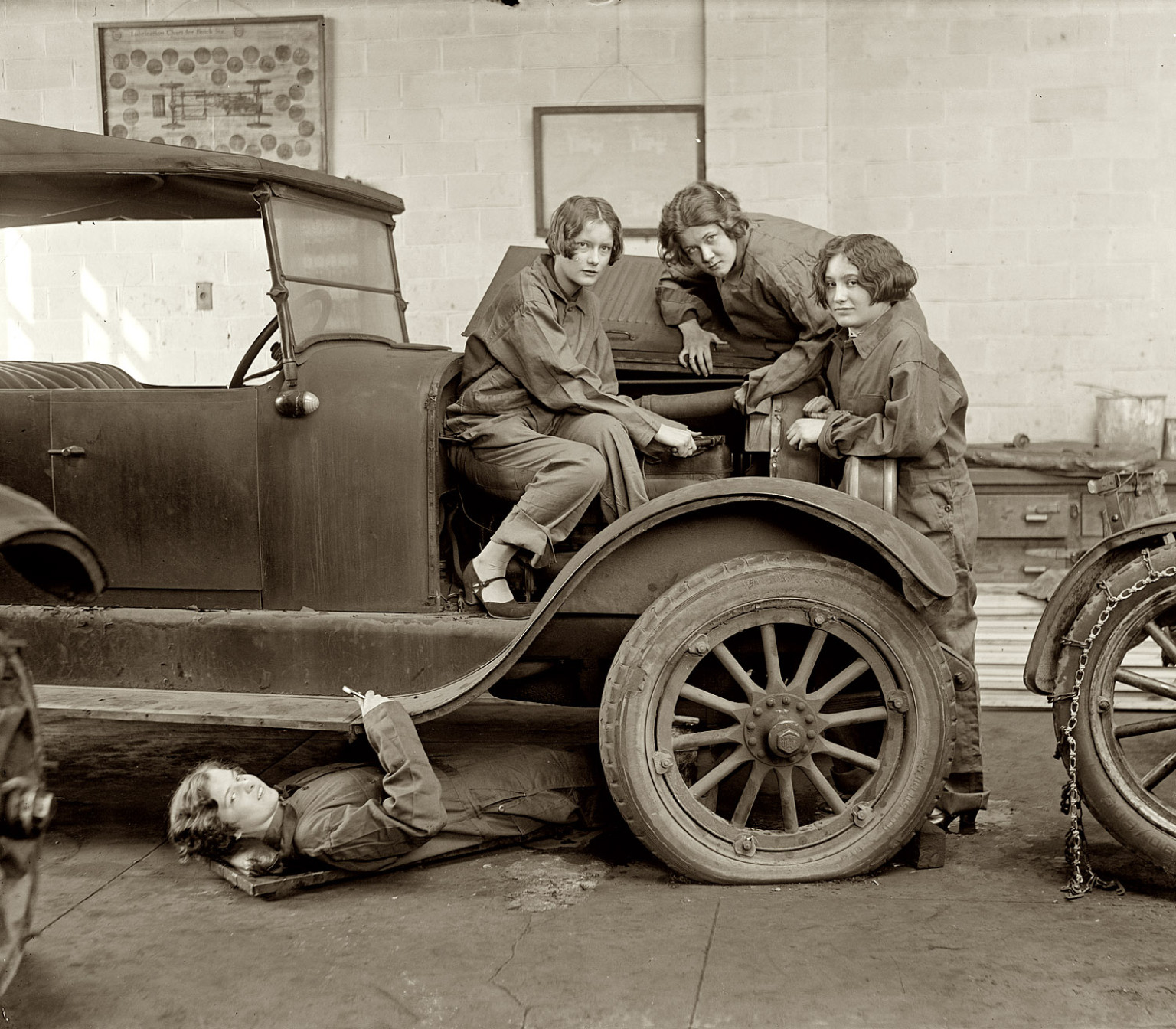 The Automobile and American Life: Women Mechanics -- the Real Deal