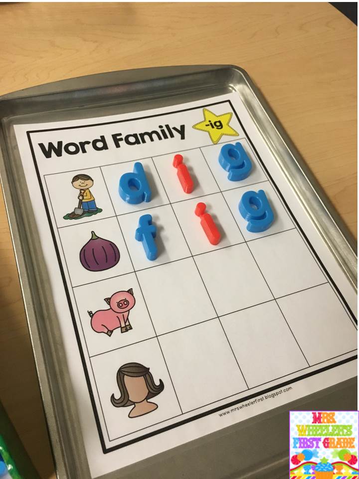 Mrs. Wheeler's First Grade Tidbits: NEW Word Work Activities