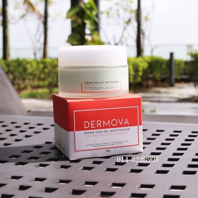 Dermova Dream Skin Gel Moisturizer - Makeup Viral Terlaris & Terbaik!