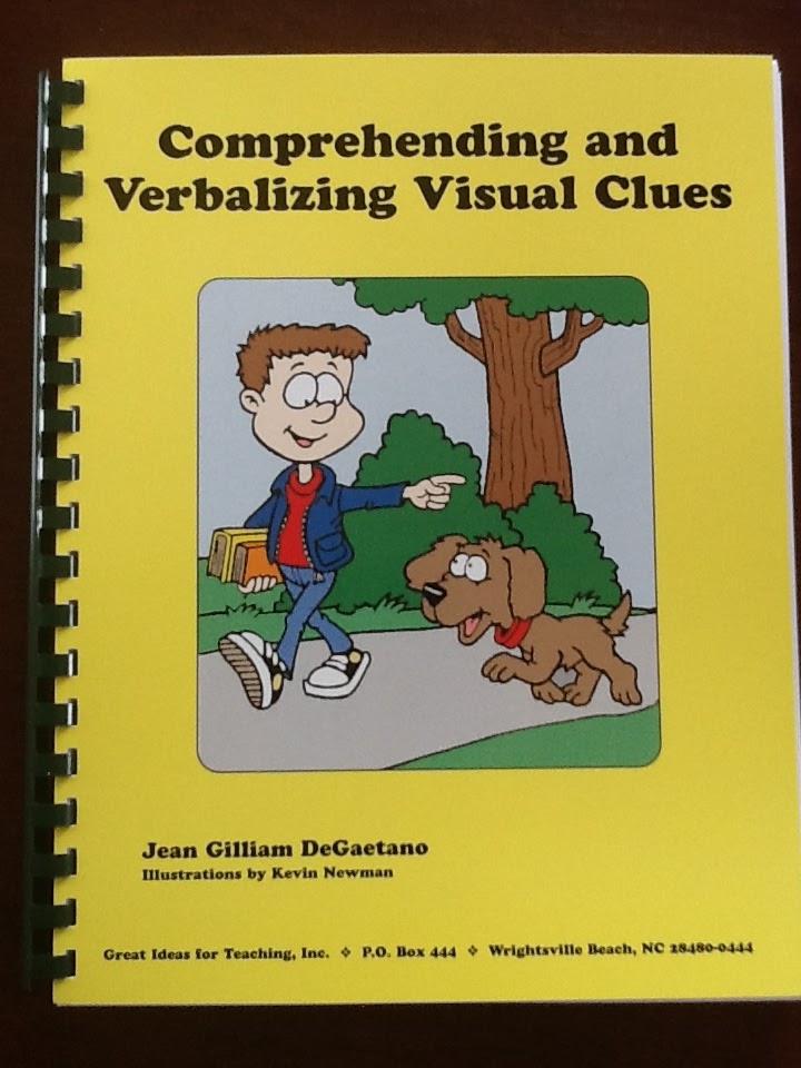 Word Nerd Speech Teach: {Review} Comprehending and Verbalizing Visual Clues