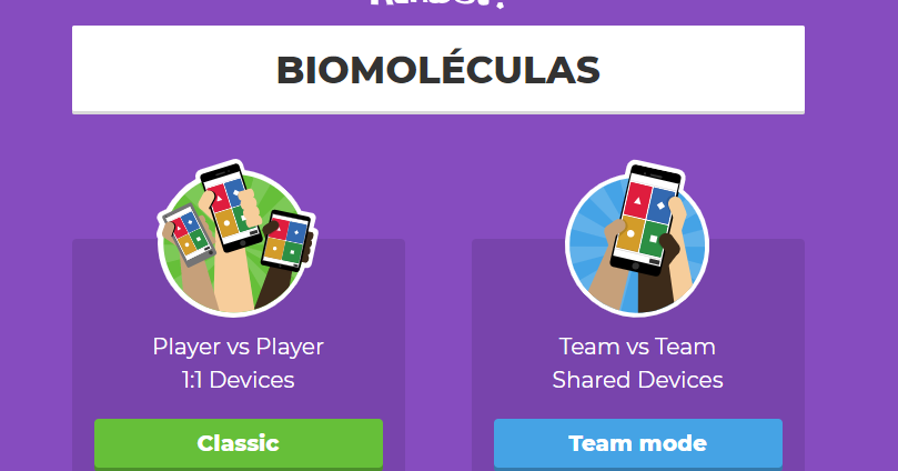 KAHOOT TEMA 1 BIOMOLÉCULAS Y CÉLULA | BIOLOGÍA Y GEOLOGÍA - CARRASCOY