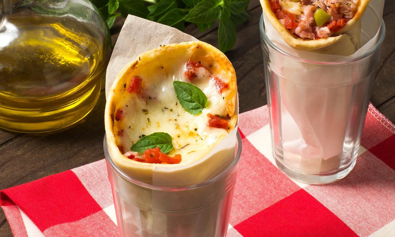 Receita de pizza cone-Cozinha da Lisa