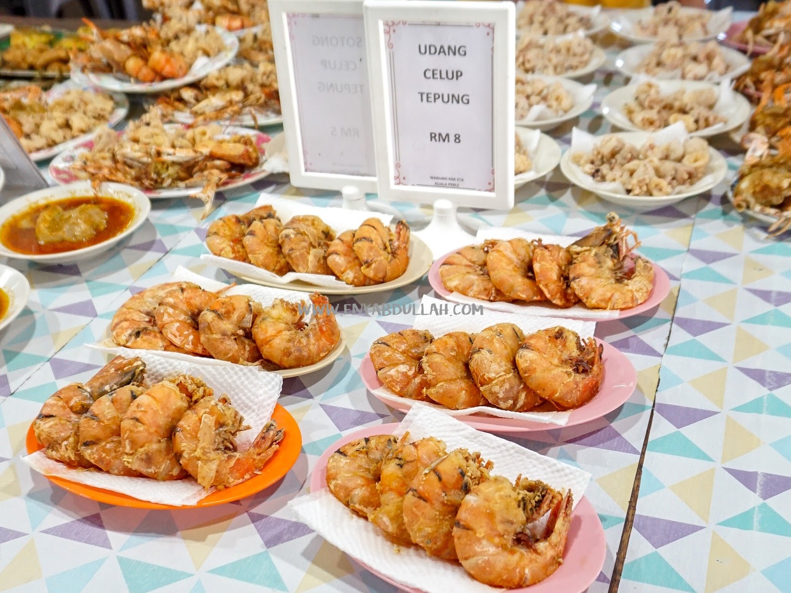 Buffet Seafood Di Warung Kak Eta Kuala Perlis