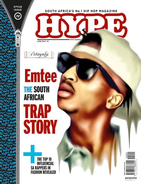 DJ's Production: Emtee Graces the Cover Of Hype Magazine