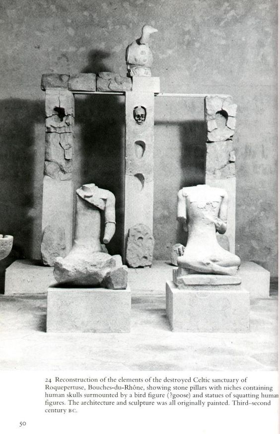 Roquepertuse statues 6th-2rd C. BCE