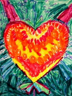 Art to the Moon & Back: Warm Hearts