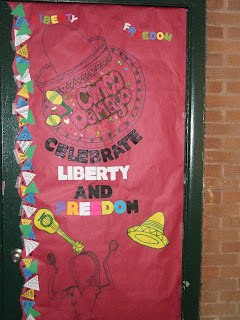 Ms. Cunningham's Class Blog: Cinco de mayo door decorations