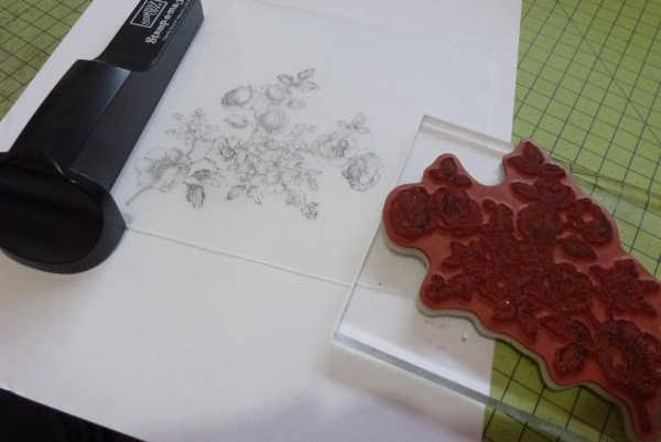 Creatin' and Stampin': Stamped Word Card Tutorial