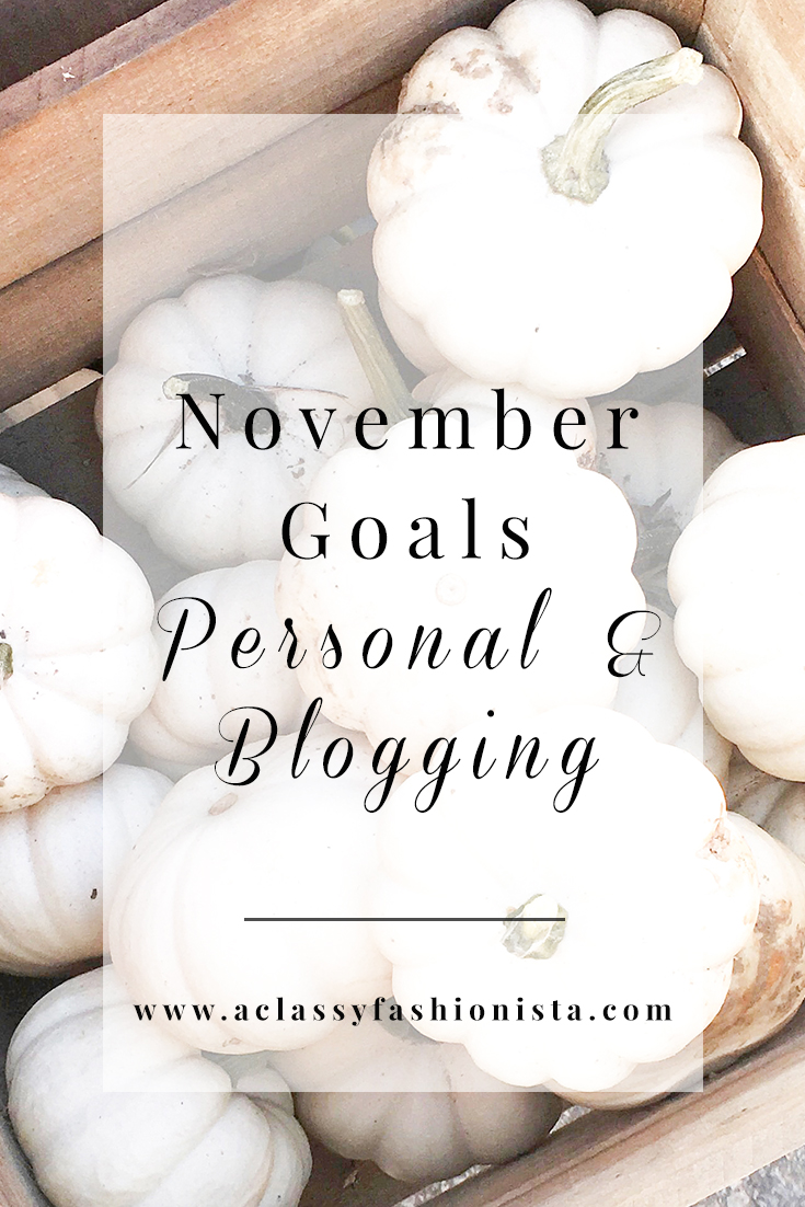 HOW GOAL SETTING LEADS TO GROWTH & SUCCESS + NOVEMBER GOALS // PERSONAL ...