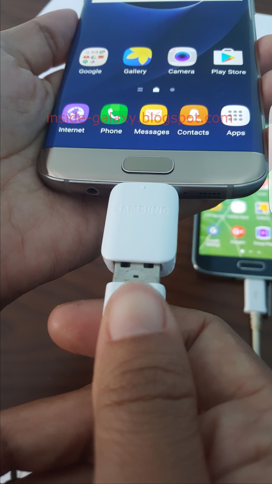 Inside Galaxy: Samsung Galaxy S7 Edge: How to Act Your Phone as Power Bank