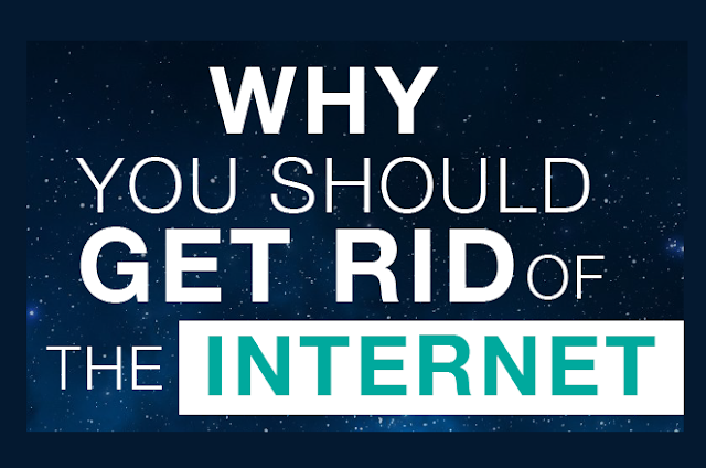 Why You Should Get Rid Of The Internet [infographic] - Visualistan