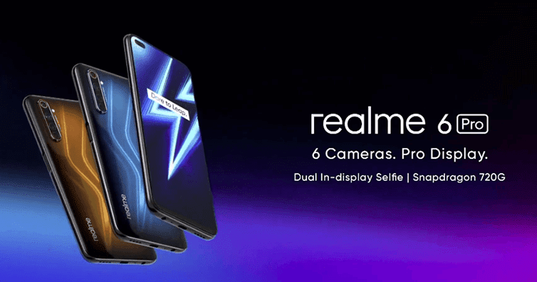 Realme 6 and realme 6 Pro announced with 90Hz Pro Display, quad cameras