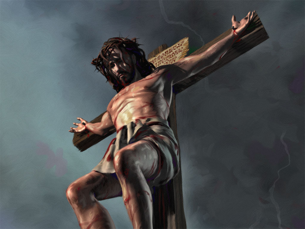 IMAGENS BÍBLICAS: JESUS O CRUCIFICADO