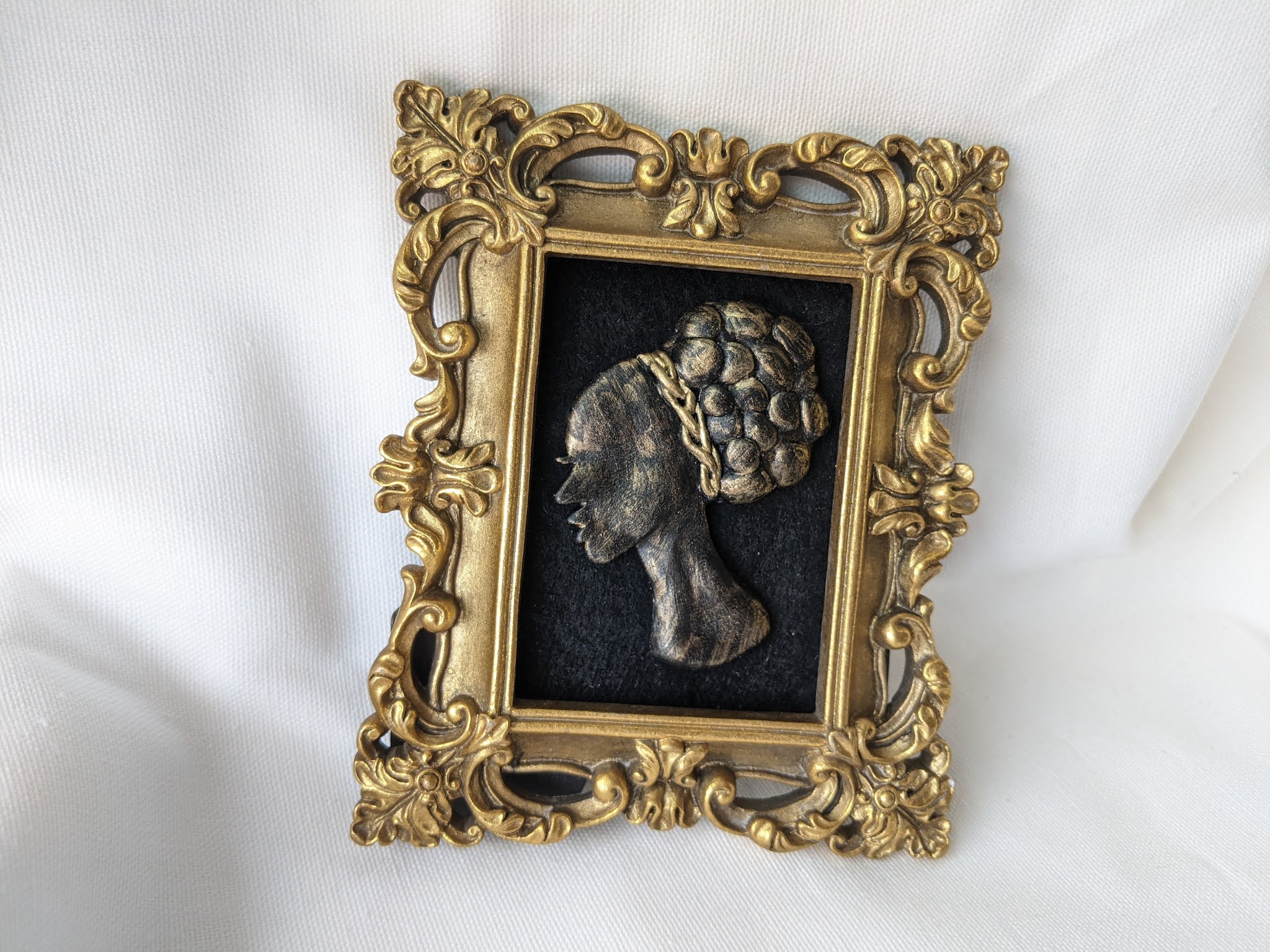 Creative Paperclay® air dry modeling material: How to Create a Cameo ...