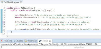 Octaedrus - Capacitaciones y Servicios: Casting o Conversión de tipos ...