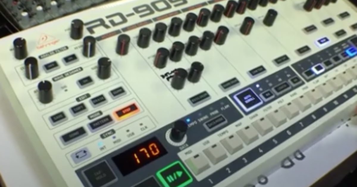 MATRIXSYNTH: An Update on Behringer's Upcoming RD-909 - Roland TR-909 Clone