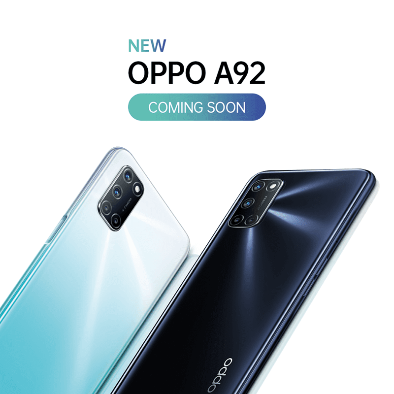OPPO A92 is coming to the Philippines soon!