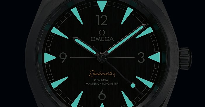 Watch Photo Collection Hobby: Omega Seamaster Railmaster - lume shot