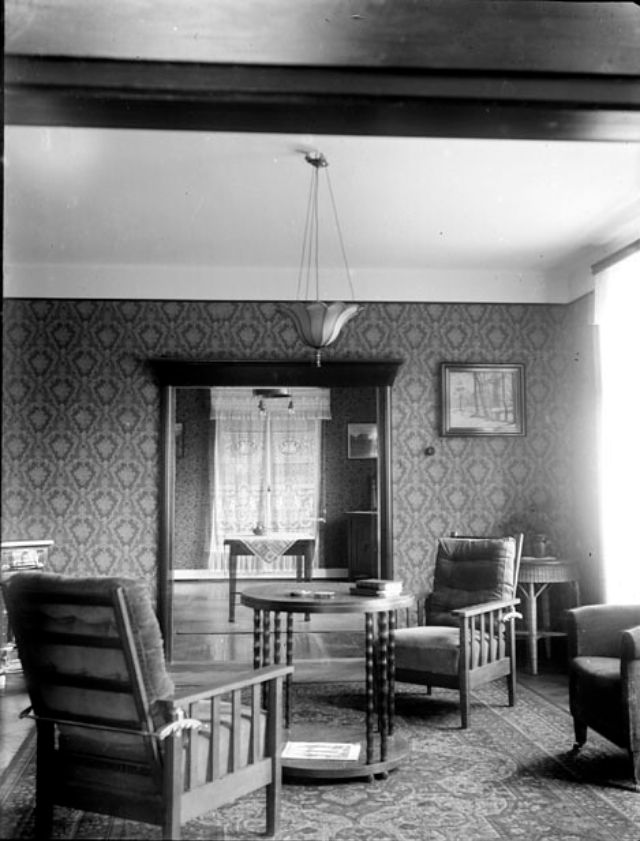 Interior of German Houses Around 1900 Through Amazing Photos ~ Vintage ...