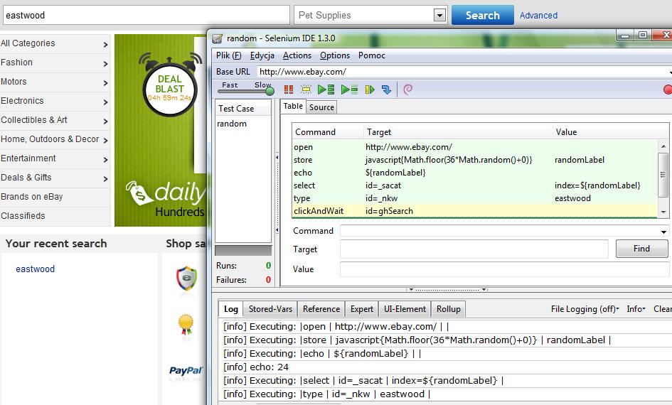 selenium tips: SELECTING RANDOM LABEL from a DROPDOWN