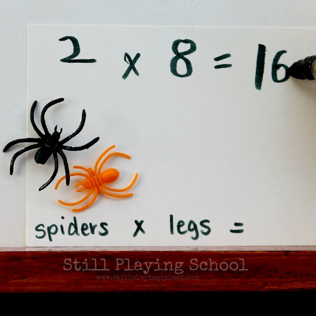 Introduction to Multiplication with Spiders | Still Playing School