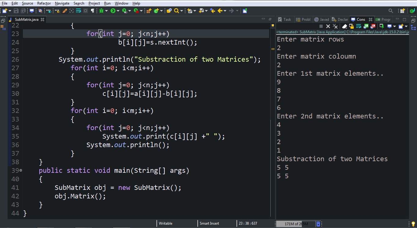 Basic Java Programs Matrix Addition Subtraction Multiplication Methods basic-java-programs-matrix-addition-subtraction-multiplication-methods