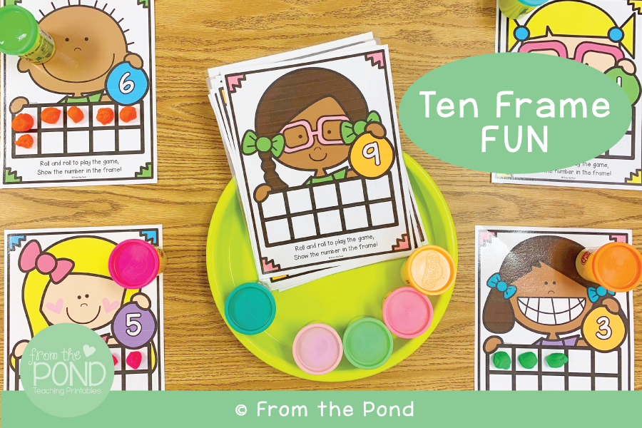 Ten Frame Number Play | From the Pond