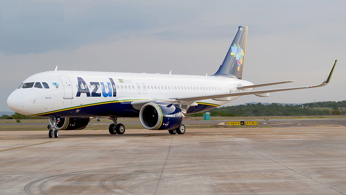 Azul recebe 14ª aeronave Airbus A320Neo.