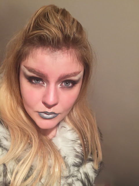 Glam Werewolf Tutorial - Simple Halloween Makeup #6 | Bristolian Beauty