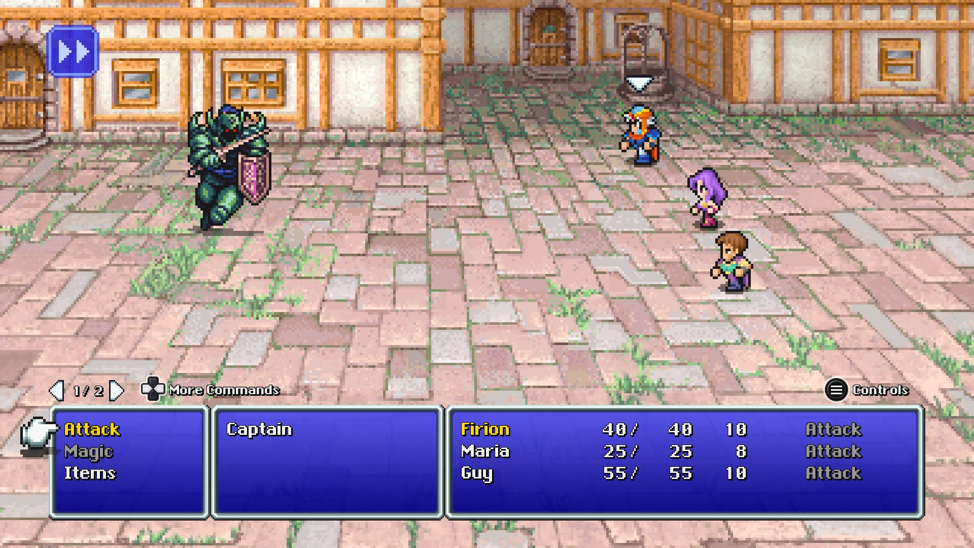 1up VS CPU: Final Fantasy II Pixel Remaster Review