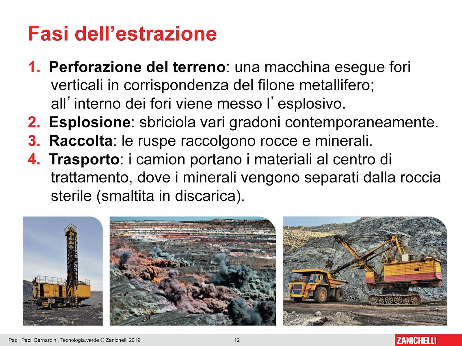 CLASSI I - I METALLI