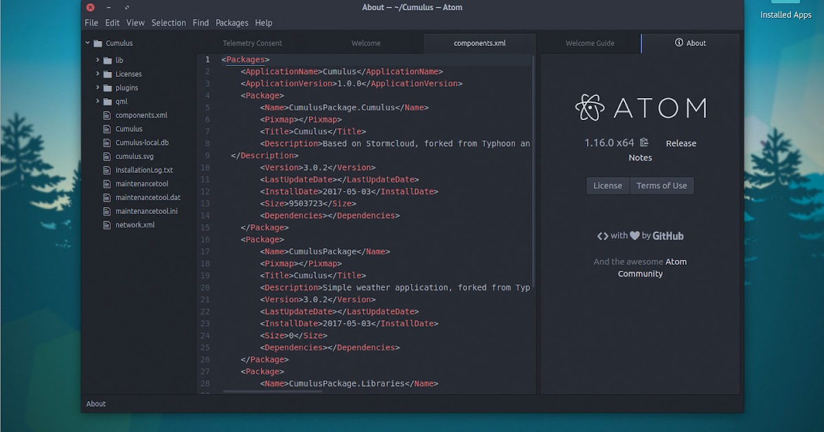 Tutorial Menggunakan Atom Code Editor - eribowo.com