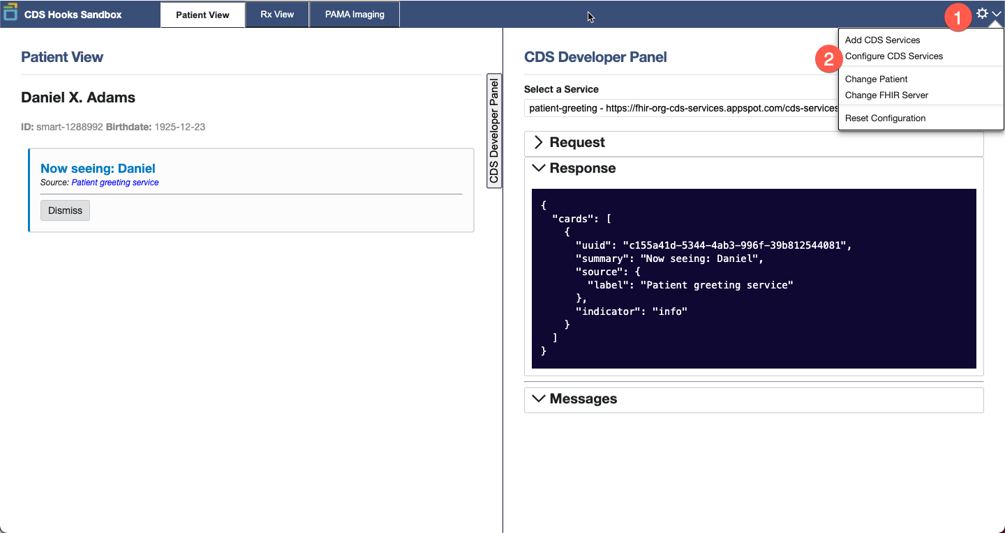 電子病歷實作技術: CDS Hooks 實作驗證