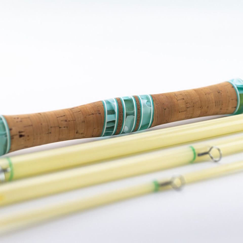 The Fiberglass Manifesto: V-STICK CUSTOM FLYRODS - Blue Halo Zenglass S ...