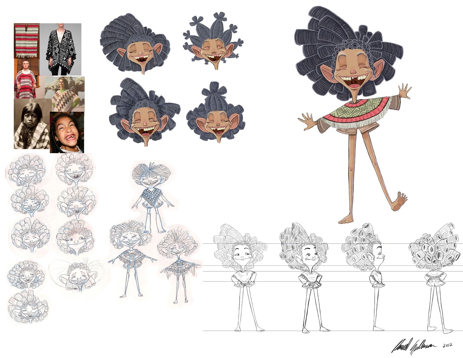 Daniel Spellman Art: Character Portfolio