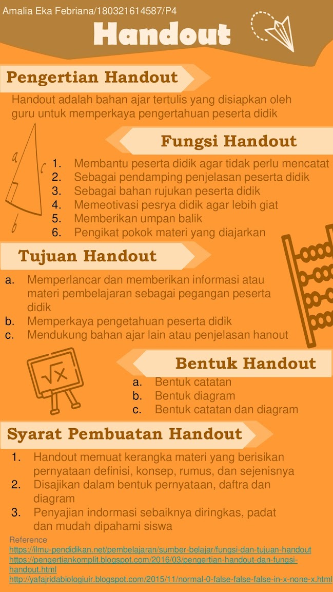 Poster Bahan Ajar Handout