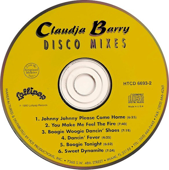 STUDIO 54 - DISCO/FUNK (DJ RAS EL SEÑOR DE LOS VINILOS) LA PANDILLA DE LA MANO FRIA: Claudja ...