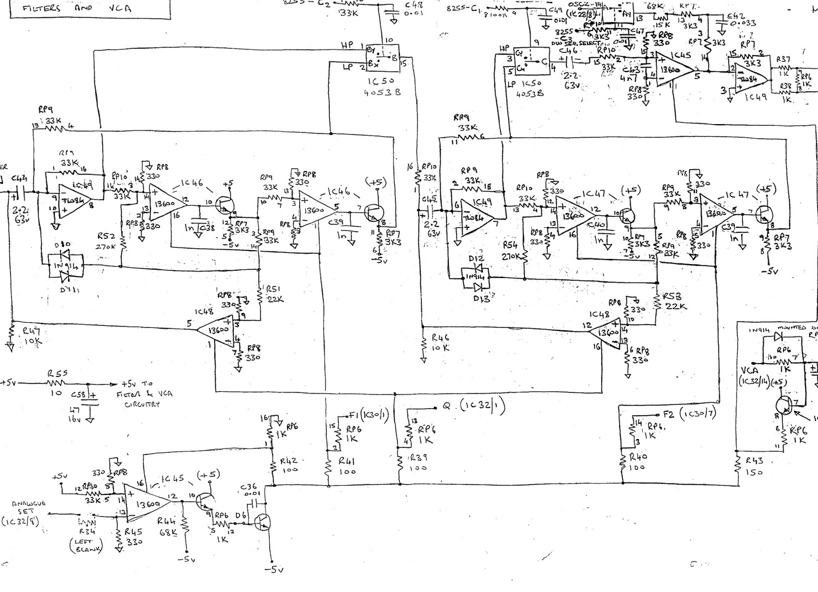 ZEN Instruments: Novation Bass Station Schematic