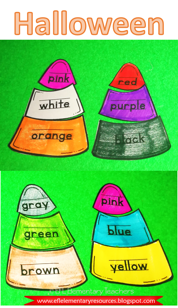 EFL Elementary Teachers: Day 11 and 12 of the 31 days of Halloween 2020 ...