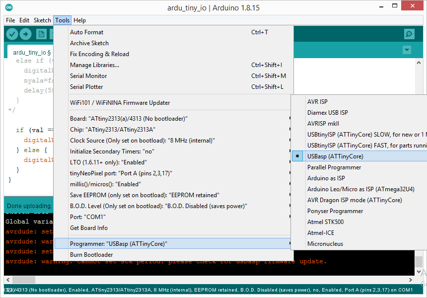 USB ASP vs Arduino Sketch - Mampu nggak ya ? Kita gunakan packages ...