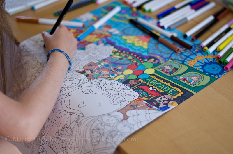 make happy: impromptu art day