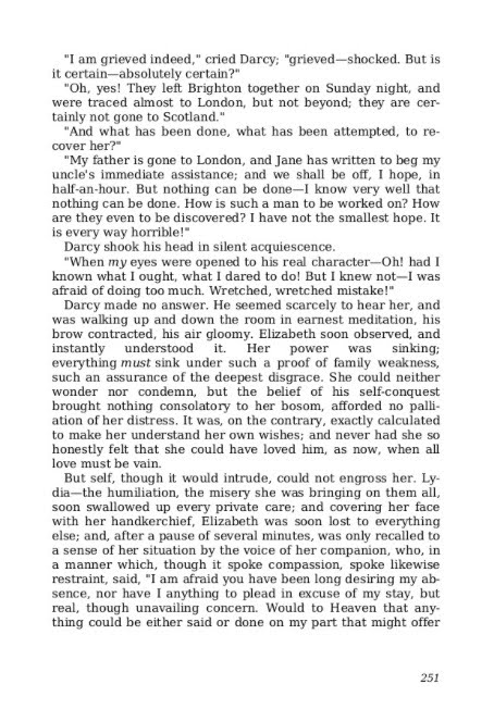 Pride and Prejudice Quotes from Novel to Film (Chapter 46)