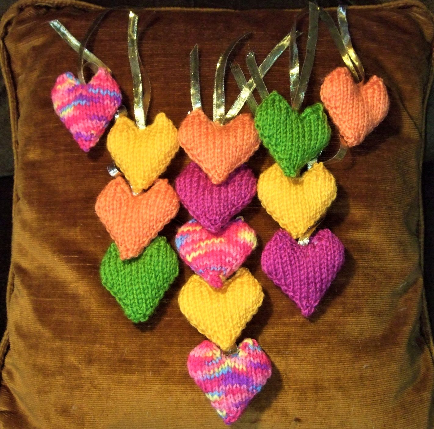 A bad witch's blog: Sending out Hand-Made Hearts with a Message of Love