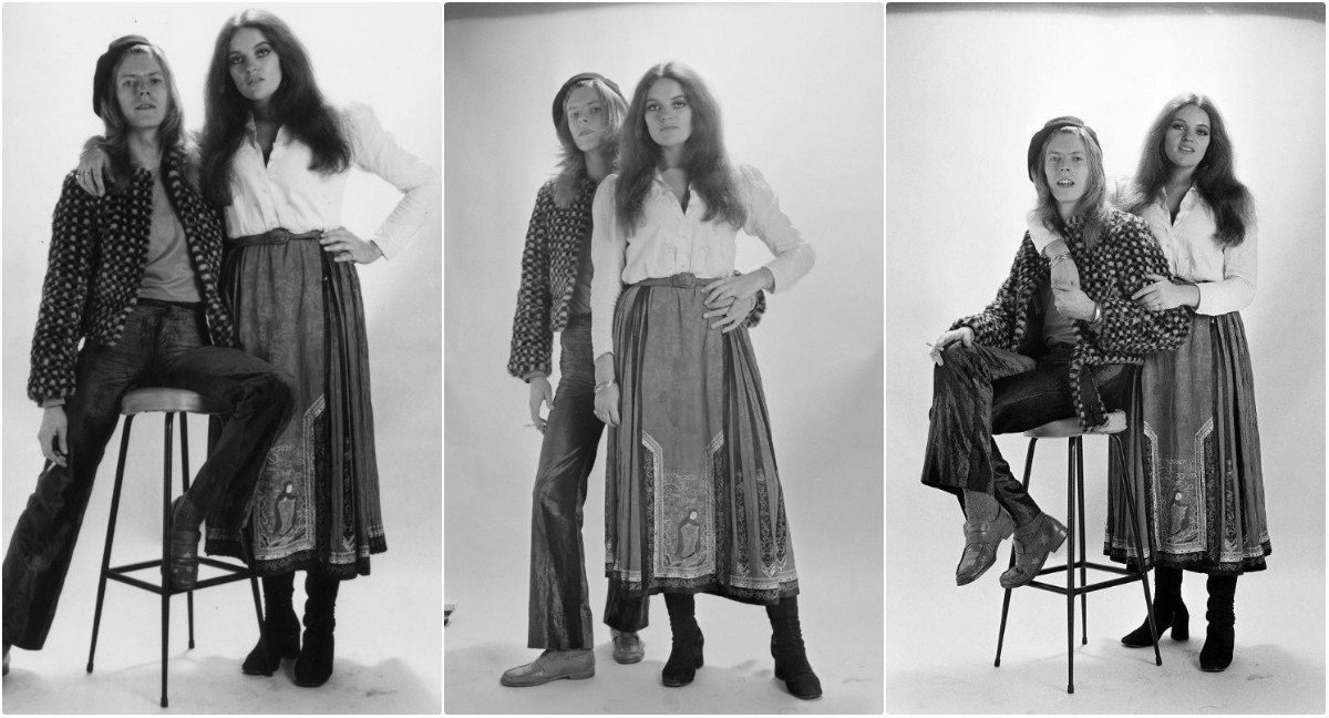 Beautiful Pictures of David Bowie and Dana Gillespie Photographed by ...