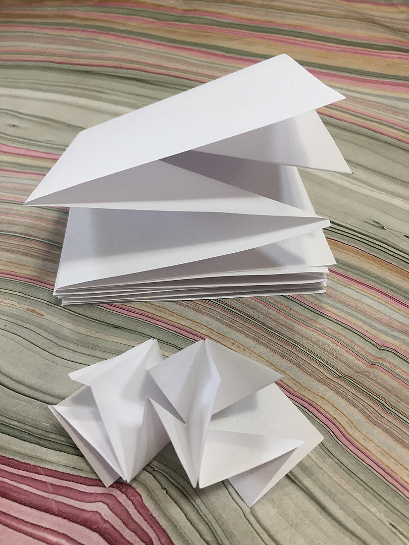 Instructions: Spring Flower Fold Book (not just) for Kids