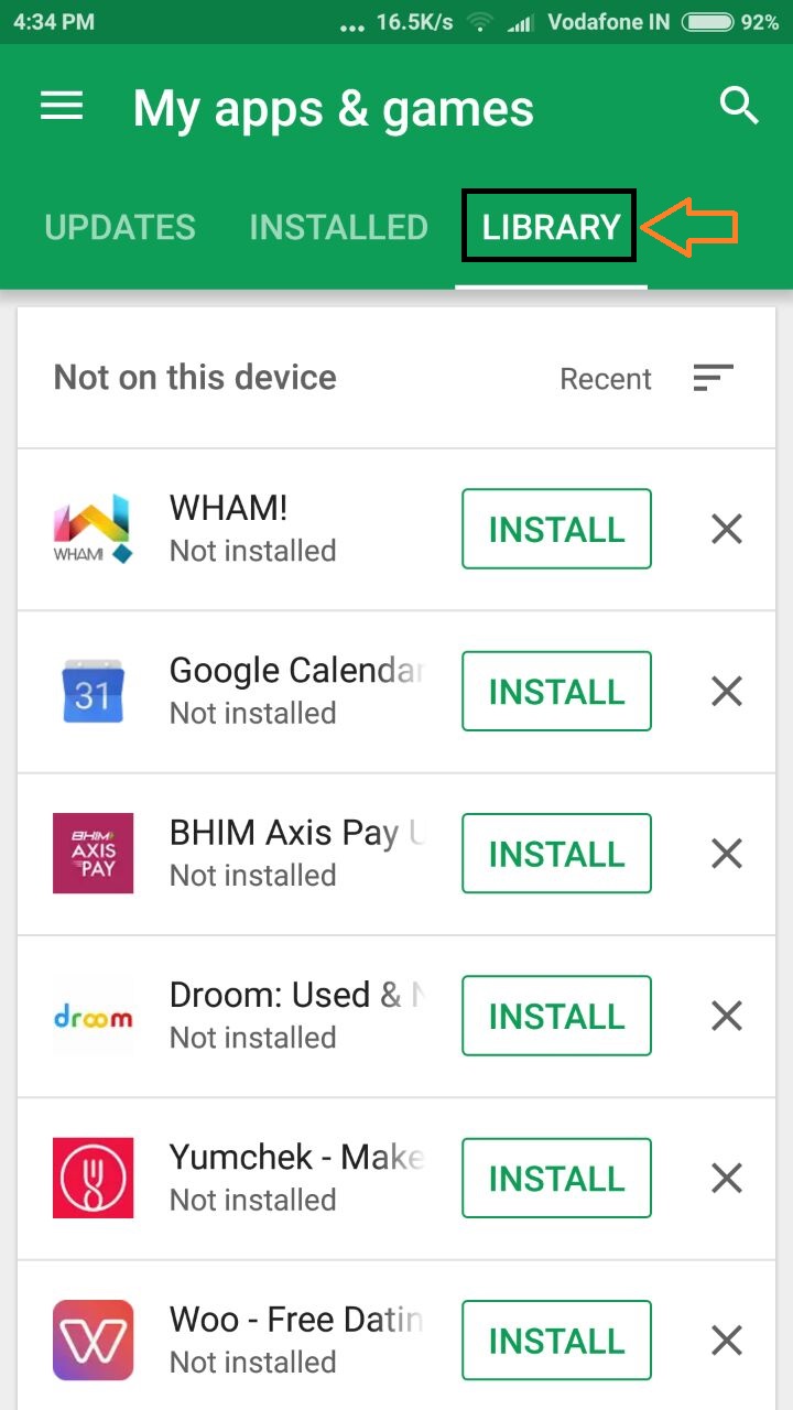 How to re-install old apps after factory reset / phone reset? - Capesaber